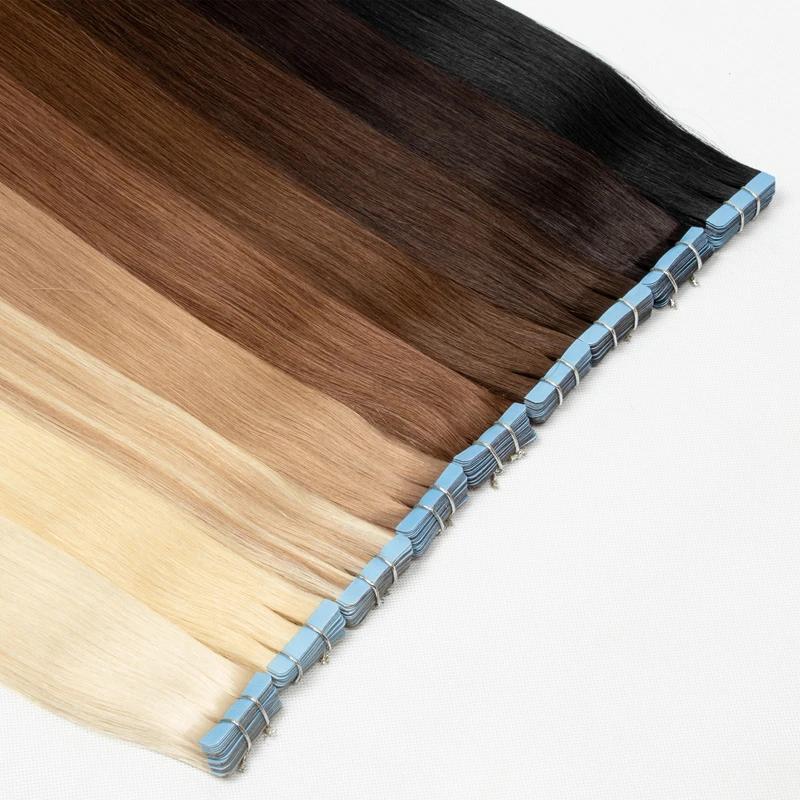 MRSHAIR Cuticle Remy Single Drawn Tape In Hair 20pcs/pack